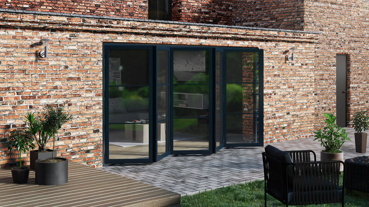 Heritage Style 6m x 2.1m Aluminium Bifold Door — Prime Aluminium